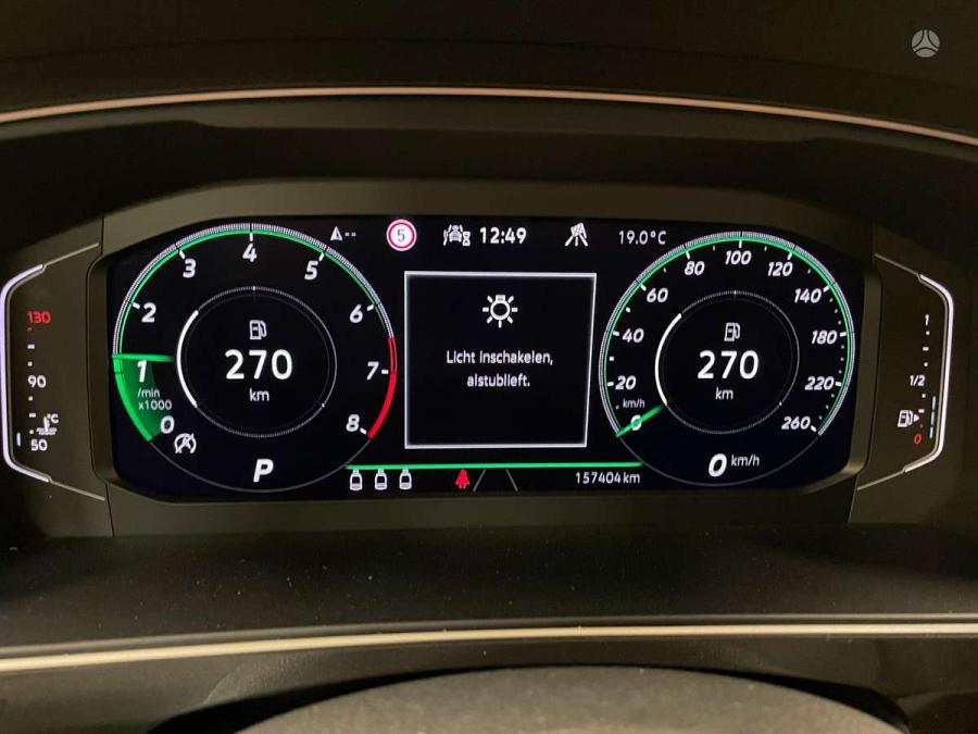 Grey Volkswagen Tiguan 2023 in Marijampole, with an engine capacity of 1.50 L and mileage of 157 thousand km for 26499 €, photo 14 on AUTOMOTO.COM.LV