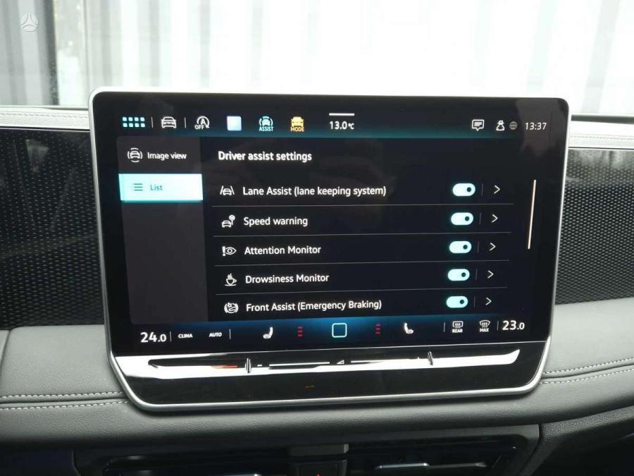 Серый Фольксваген Тигуан 2024 в Вильнюс, объемом двигателя 1.50 л и пробегом 40 тыс. км за 28500 €, фото 14 на AUTOMOTO.COM.LV
