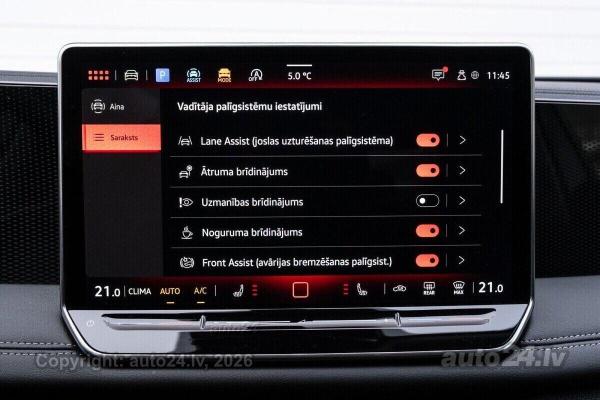 Pelēks Volkswagen Tiguan 2024 Rīga, ar dzinēja tilpumu 1.50 L un nobraukumu 17 tūkst. km par 31461 €, foto 11 vietnē AUTOMOTO.COM.LV