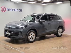 Pelēks Volkswagen Tiguan 2024 Tallina, ar dzinēja tilpumu 1.50 L un nobraukumu 26 tūkst. km par 31900 €, foto  vietnē AUTOMOTO.COM.LV
