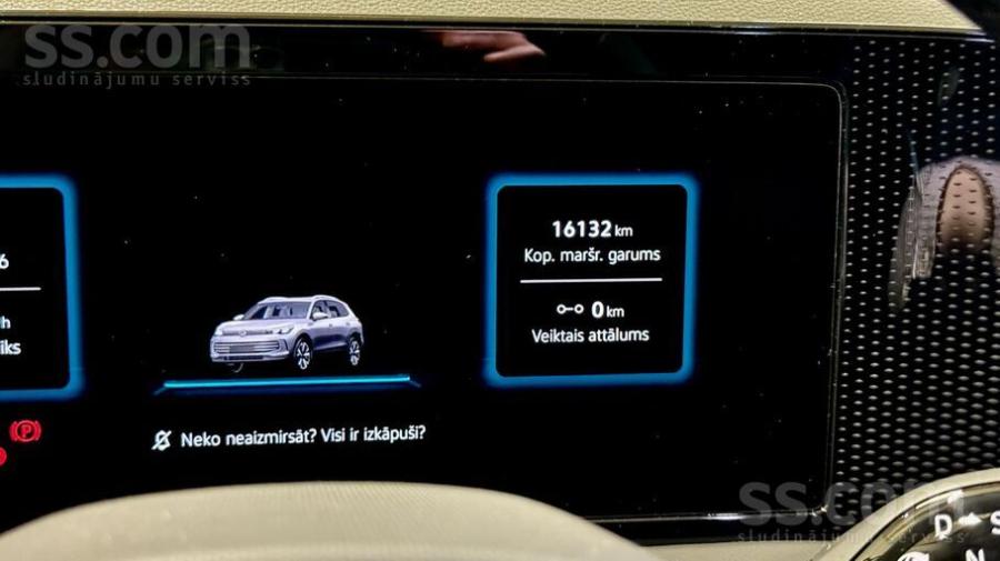 Серый Фольксваген Тигуан 2024 в Рига, объемом двигателя 1.50 л и пробегом 16 тыс. км за 31490 €, фото 13 на AUTOMOTO.COM.LV