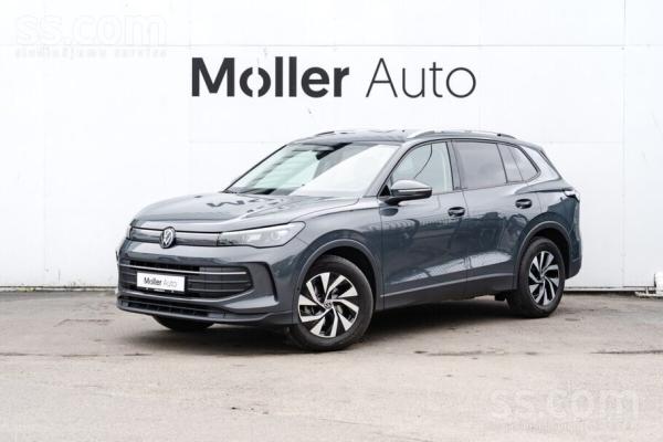 Pelēks Volkswagen Tiguan 2024 Rīga, ar dzinēja tilpumu 1.50 L un nobraukumu 66 tūkst. km par 30950 €, foto  vietnē AUTOMOTO.COM.LV