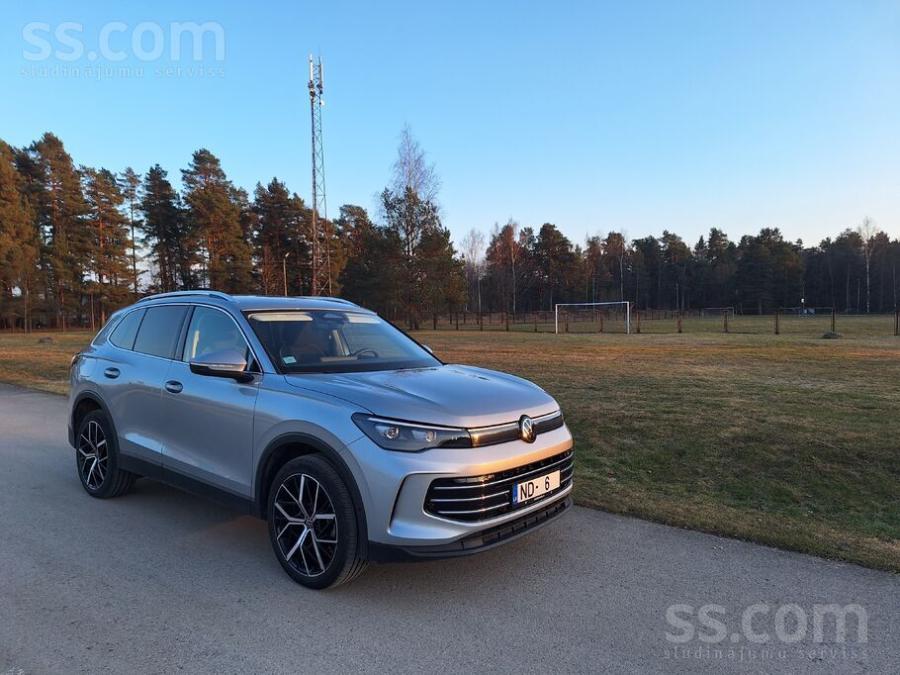 Pelēks Volkswagen Tiguan 2024 Ogre, ar dzinēja tilpumu 1.50 L un nobraukumu 18 tūkst. km par 37900 €, foto 4 vietnē AUTOMOTO.COM.LV