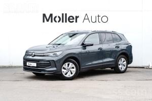 Grey Volkswagen Tiguan 2024 in Riga, with an engine capacity of 1.50 L and mileage of 26 thousand km for 31900 €, photo  on AUTOMOTO.COM.LV
