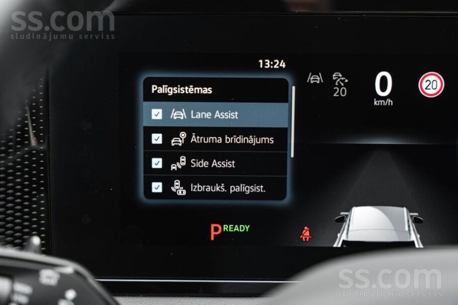 Grey Volkswagen Tiguan 2024 in Riga, with an engine capacity of 1.50 L and mileage of 26 thousand km for 31900 €, photo 15 on AUTOMOTO.COM.LV