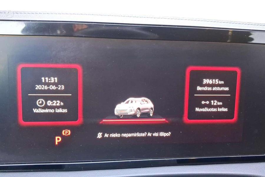 Pelēks Volkswagen Tiguan 2024 Klaipėda, ar dzinēja tilpumu 1.50 L un nobraukumu 40 tūkst. km par 37700 €, foto 13 vietnē AUTOMOTO.COM.LV