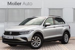 Pelēks Volkswagen Tiguan 2024 Ventspils, ar dzinēja tilpumu 1.50 L un nobraukumu 81 tūkst. km par 26000 €, foto  vietnē AUTOMOTO.COM.LV