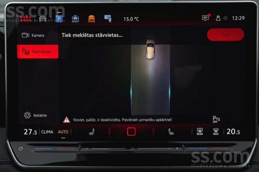 Pelēks Volkswagen Tiguan 2024 Ventspils, ar dzinēja tilpumu 1.50 L un nobraukumu 49 tūkst. km par 35300 €, foto 25 vietnē AUTOMOTO.COM.LV