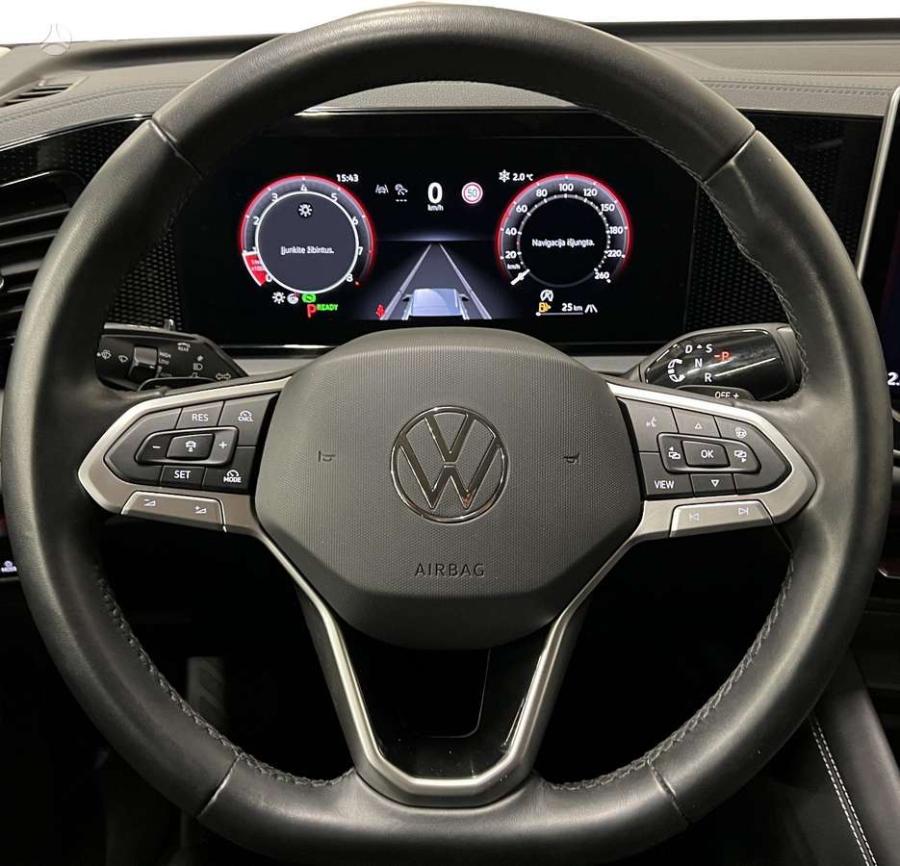Pelēks Volkswagen Tiguan 2024 Kauņa, ar dzinēja tilpumu 1.50 L un nobraukumu 50 tūkst. km par 29600 €, foto 6 vietnē AUTOMOTO.COM.LV