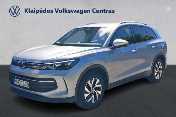 Pelēks Volkswagen Tiguan 2024 Klaipėda, ar dzinēja tilpumu 1.50 L un nobraukumu 25 tūkst. km par 32500 €, foto 1 vietnē AUTOMOTO.COM.LV