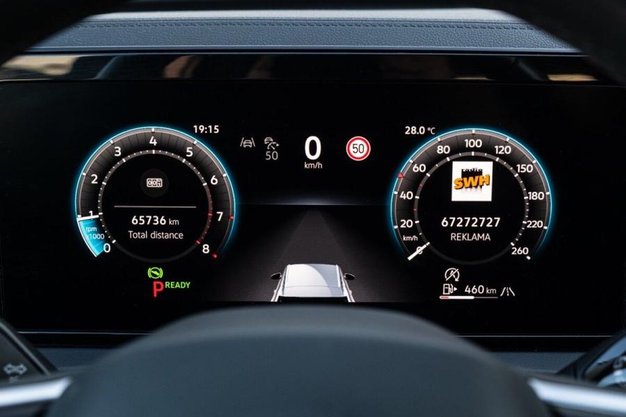 Grey Volkswagen Tiguan 2024 in Riga, with an engine capacity of 1.50 L and mileage of 66 thousand km for 29900 €, photo 17 on AUTOMOTO.COM.LV