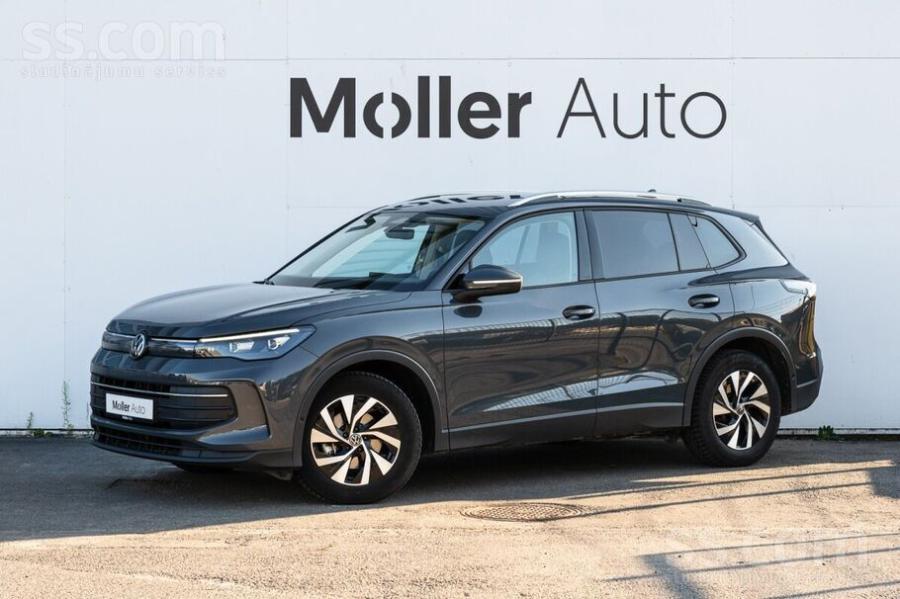 Pelēks Volkswagen Tiguan 2024 Rīga, ar dzinēja tilpumu 1.50 L un nobraukumu 66 tūkst. km par 29900 €, foto 2 vietnē AUTOMOTO.COM.LV