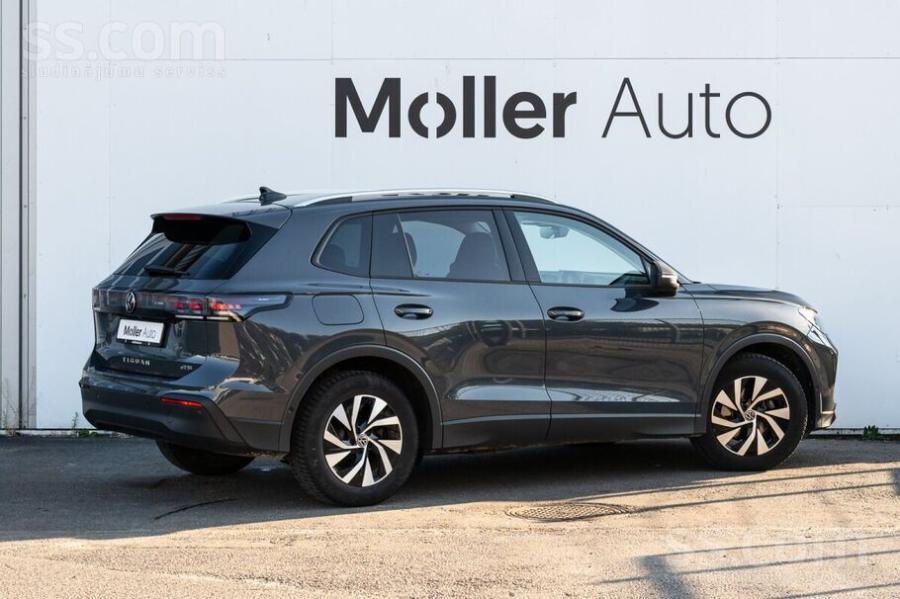 Pelēks Volkswagen Tiguan 2024 Rīga, ar dzinēja tilpumu 1.50 L un nobraukumu 66 tūkst. km par 29900 €, foto 5 vietnē AUTOMOTO.COM.LV