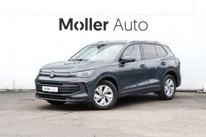 Pelēks Volkswagen Tiguan 2024 Rīga, ar dzinēja tilpumu 1.50 L un nobraukumu 70 tūkst. km par 30950 €, foto  vietnē AUTOMOTO.COM.LV