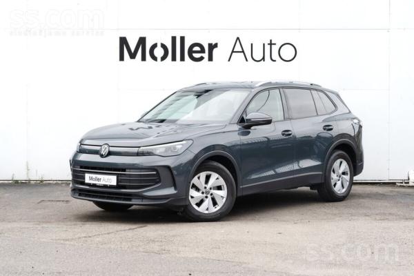 Pelēks Volkswagen Tiguan 2024 Rīga, ar dzinēja tilpumu 1.50 L un nobraukumu 70 tūkst. km par 30950 €, foto 1 vietnē AUTOMOTO.COM.LV