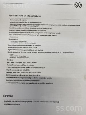 Pelēks Volkswagen Tiguan 2024 Cēsis, ar dzinēja tilpumu 2.00 L un nobraukumu 62 tūkst. km par 34800 €, foto 8 vietnē AUTOMOTO.COM.LV