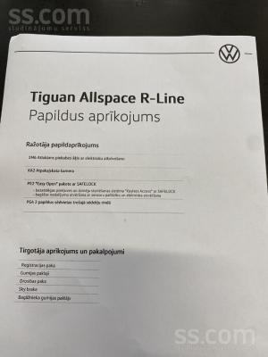 Pelēks Volkswagen Tiguan 2024 Cēsis, ar dzinēja tilpumu 2.00 L un nobraukumu 62 tūkst. km par 34800 €, foto 9 vietnē AUTOMOTO.COM.LV