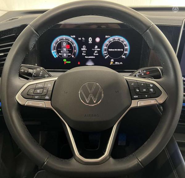 Pelēks Volkswagen Tiguan 2024 Kauņa, ar dzinēja tilpumu 1.50 L un nobraukumu 0 tūkst. km par 28500 €, foto 9 vietnē AUTOMOTO.COM.LV