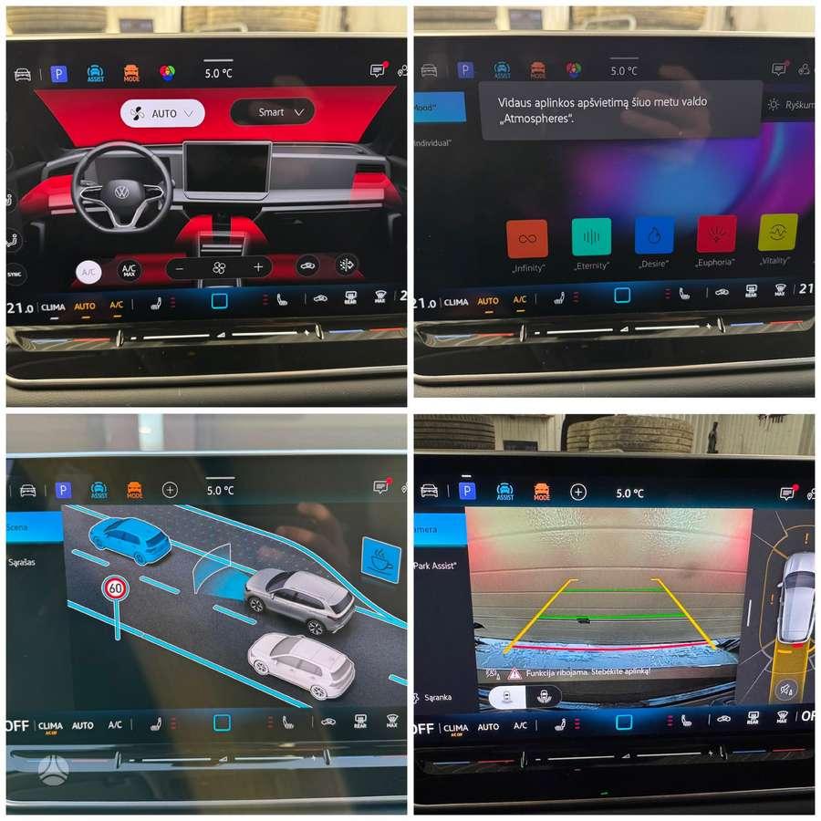 Grey Volkswagen Tiguan 2025 in Kaunas, with an engine capacity of 1.50 L and mileage of 965 thousand km for 23700 €, photo 28 on AUTOMOTO.COM.LV