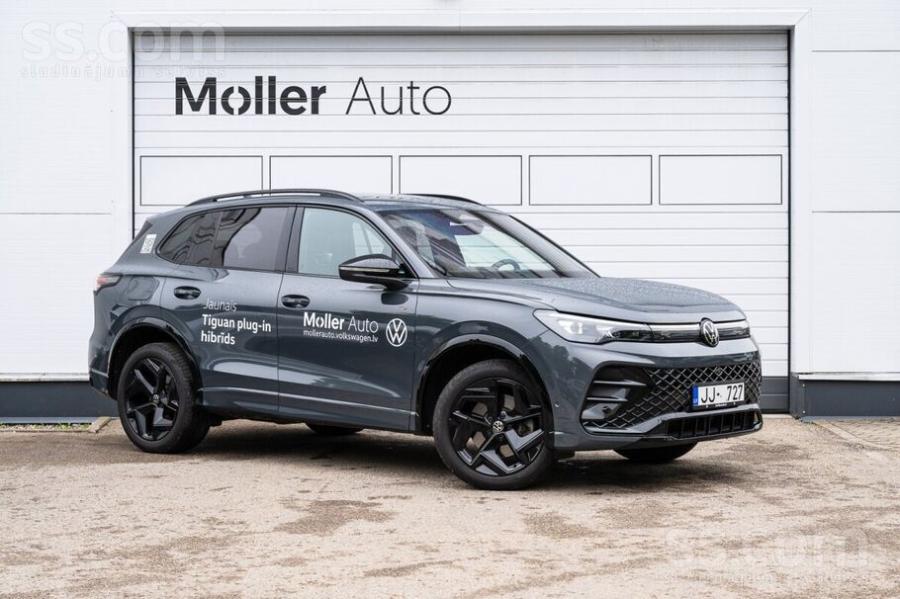 Grey Volkswagen Tiguan 2025 in Riga, with an engine capacity of 1.40 L and mileage of 22 thousand km for 46660 €, photo 3 on AUTOMOTO.COM.LV