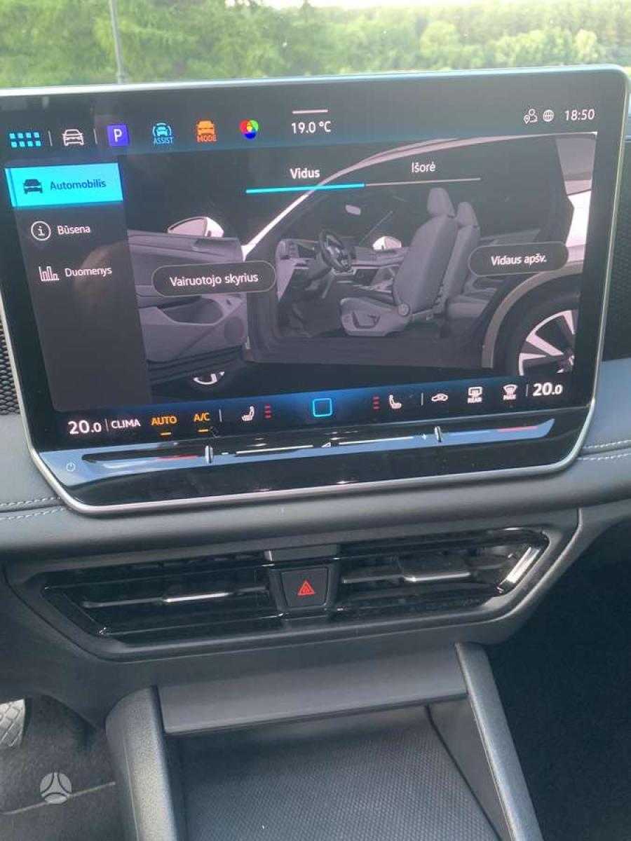 Pelēks Volkswagen Tiguan 2025 Birštonas, ar dzinēja tilpumu 1.50 L un nobraukumu 990 tūkst. km par 34900 €, foto 11 vietnē AUTOMOTO.COM.LV