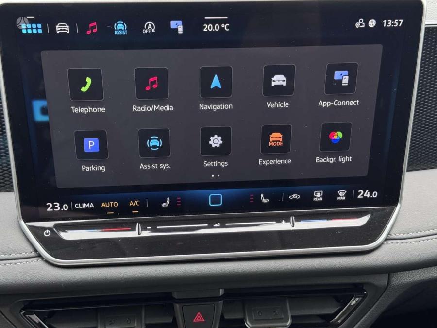 Pelēks Volkswagen Tiguan 2025 Viļņa, ar dzinēja tilpumu 2.00 L un nobraukumu 64 tūkst. km par 35950 €, foto 19 vietnē AUTOMOTO.COM.LV