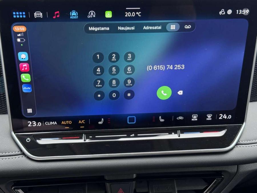 Pelēks Volkswagen Tiguan 2025 Viļņa, ar dzinēja tilpumu 2.00 L un nobraukumu 64 tūkst. km par 35950 €, foto 23 vietnē AUTOMOTO.COM.LV
