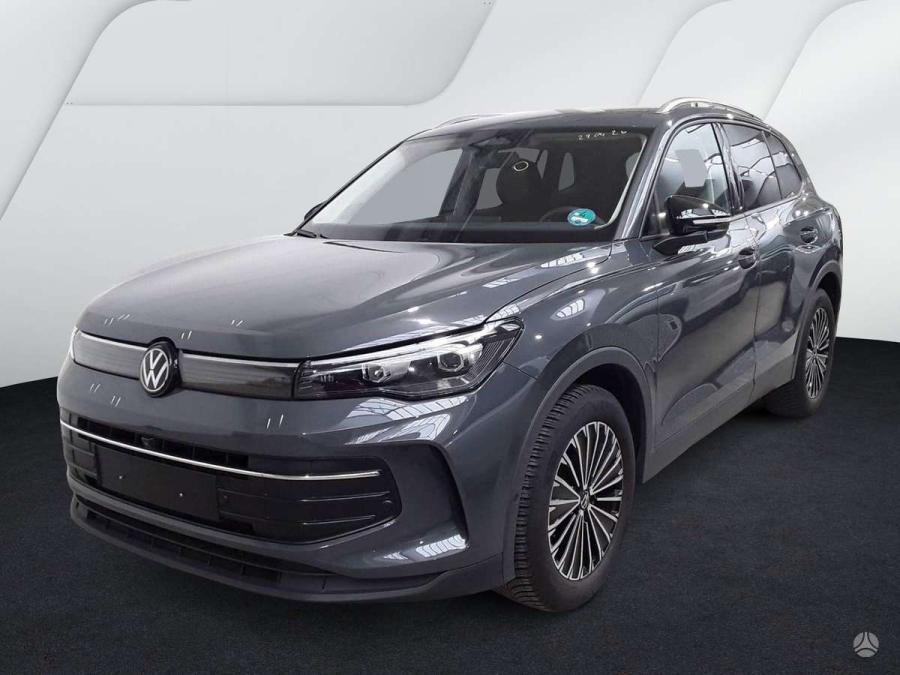 Grey Volkswagen Tiguan 2025 in Vilnius, with an engine capacity of 1.50 L and mileage of 26 thousand km for 28900 €, photo 1 on AUTOMOTO.COM.LV
