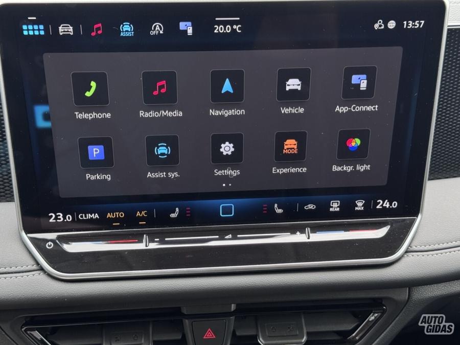 Pelēks Volkswagen Tiguan 2025 Avižieniai, ar dzinēja tilpumu 2.00 L un nobraukumu 64 tūkst. km par 35000 €, foto 19 vietnē AUTOMOTO.COM.LV