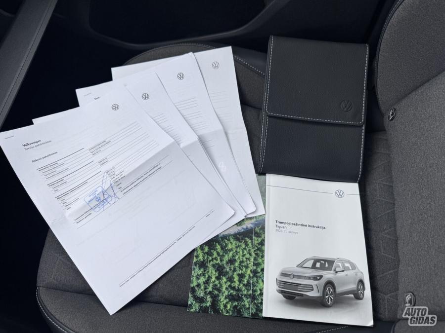 Pelēks Volkswagen Tiguan 2025 Avižieniai, ar dzinēja tilpumu 2.00 L un nobraukumu 64 tūkst. km par 35000 €, foto 32 vietnē AUTOMOTO.COM.LV