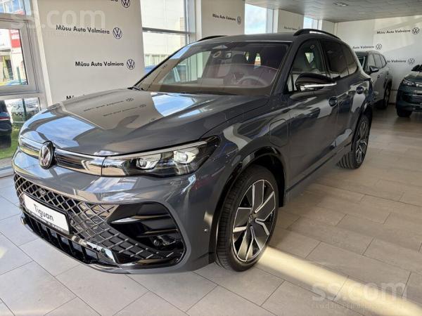 Pelēks Volkswagen Tiguan 2026 Valmiera, ar dzinēja tilpumu 1.50 L un nobraukumu 8 tūkst. km par 49400 €, foto 1 vietnē AUTOMOTO.COM.LV