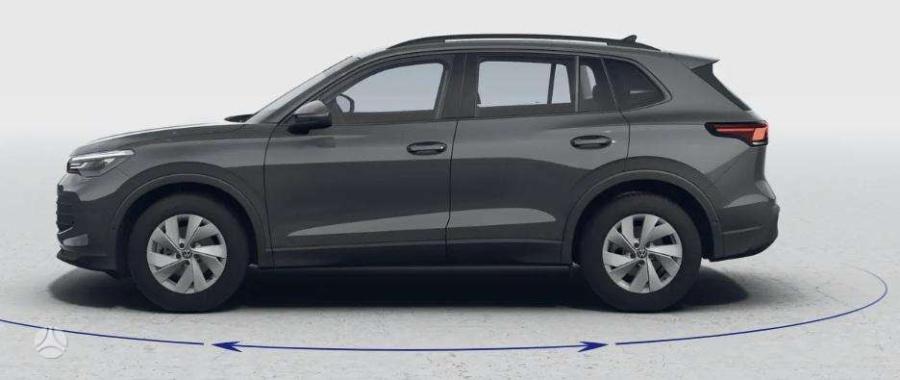 Grey Volkswagen Tiguan 2026 in Vilnius, with an engine capacity of 1.50 L and mileage of 0 thousand km for 29400 €, photo 3 on AUTOMOTO.COM.LV