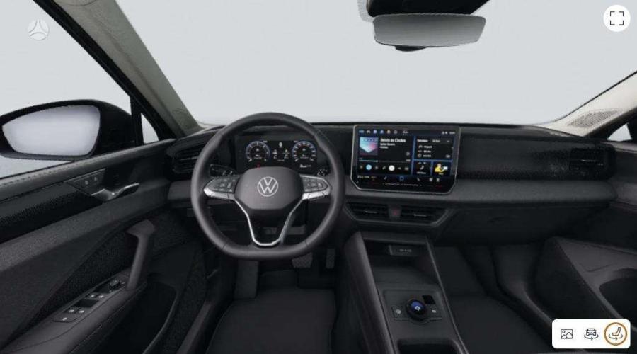 Grey Volkswagen Tiguan 2026 in Vilnius, with an engine capacity of 1.50 L and mileage of 0 thousand km for 29400 €, photo 6 on AUTOMOTO.COM.LV