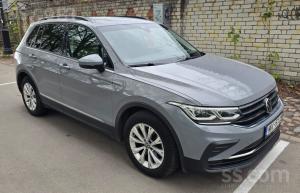 Pelēks Volkswagen Tiguan 2021 Rīga, ar dzinēja tilpumu 1.50 L un nobraukumu 64 tūkst. km par 21500 €, foto 5 vietnē AUTOMOTO.COM.LV