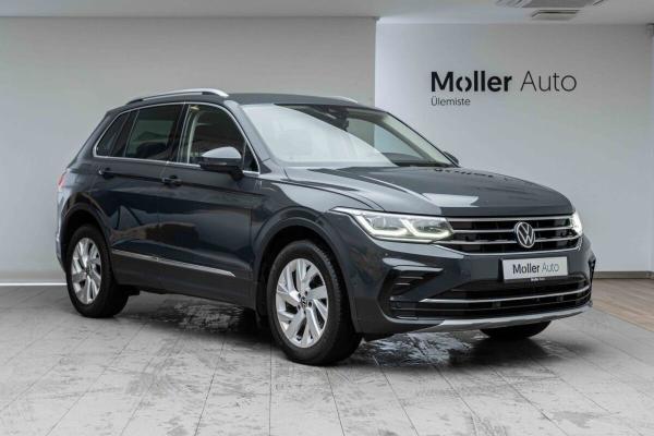 Grey Volkswagen Tiguan 2022 in Peetri, with an engine capacity of 1.40 L and mileage of 133 thousand km for 29250 €, photo 2 on AUTOMOTO.COM.LV