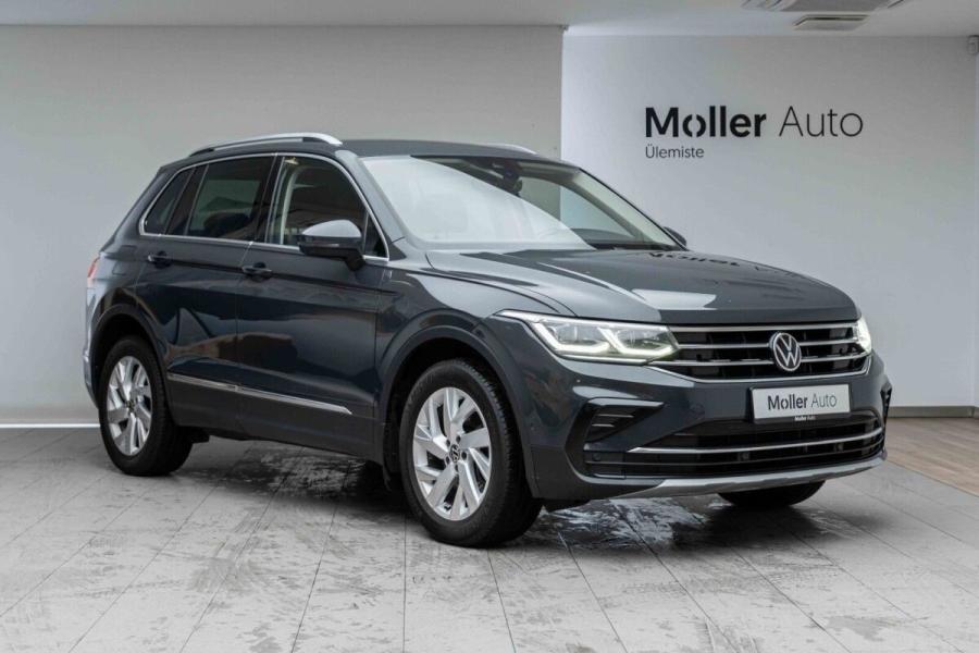 Grey Volkswagen Tiguan 2022 in Peetri, with an engine capacity of 1.40 L and mileage of 133 thousand km for 29250 €, photo 3 on AUTOMOTO.COM.LV