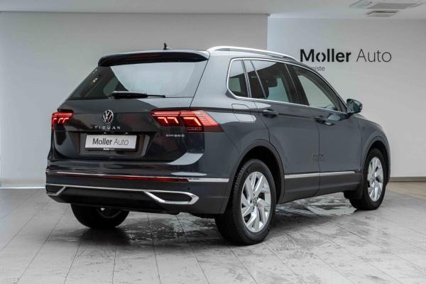 Grey Volkswagen Tiguan 2022 in Peetri, with an engine capacity of 1.40 L and mileage of 133 thousand km for 29250 €, photo 5 on AUTOMOTO.COM.LV