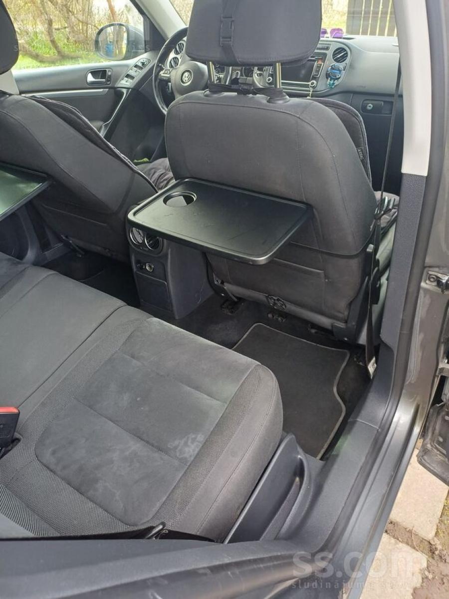 Pelēks Volkswagen Tiguan 2012 Ogre, ar dzinēja tilpumu 2.00 L un nobraukumu 220 tūkst. km par 8950 €, foto 10 vietnē AUTOMOTO.COM.LV