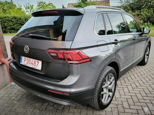 Pelēks Volkswagen Tiguan 2016 Trakai, ar dzinēja tilpumu 2.00 L un nobraukumu 323 tūkst. km par 12490 €, foto 6 vietnē AUTOMOTO.COM.LV