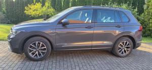 Grey Volkswagen Tiguan 2021 in Taurage, with an engine capacity of 1.50 L and mileage of 76 thousand km for 22000 €, photo 3 on AUTOMOTO.COM.LV