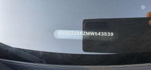 Grey Volkswagen Tiguan 2021 in Taurage, with an engine capacity of 1.50 L and mileage of 76 thousand km for 22000 €, photo 18 on AUTOMOTO.COM.LV
