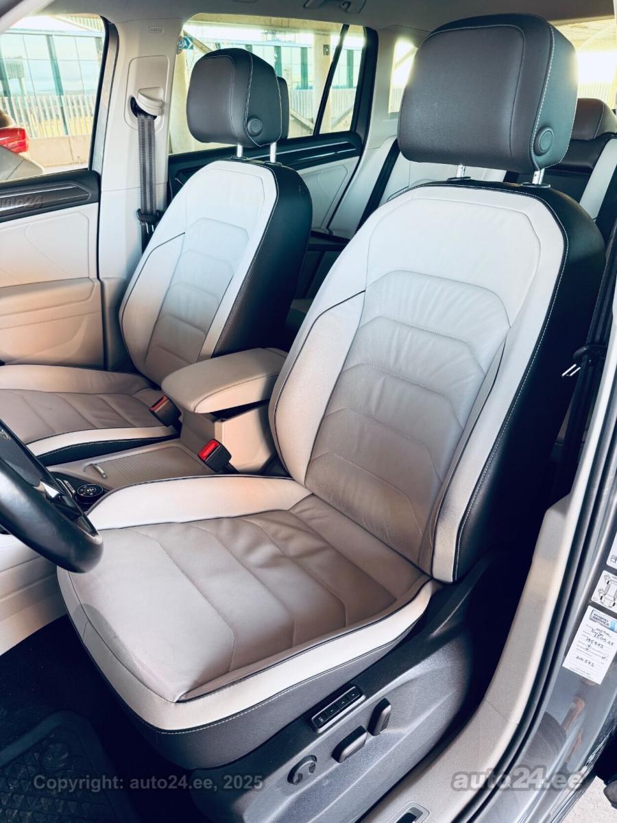 Grey Volkswagen Tiguan 2016 in Tallinn, with an engine capacity of 2.00 L and mileage of 173 thousand km for 17990 €, photo 10 on AUTOMOTO.COM.LV