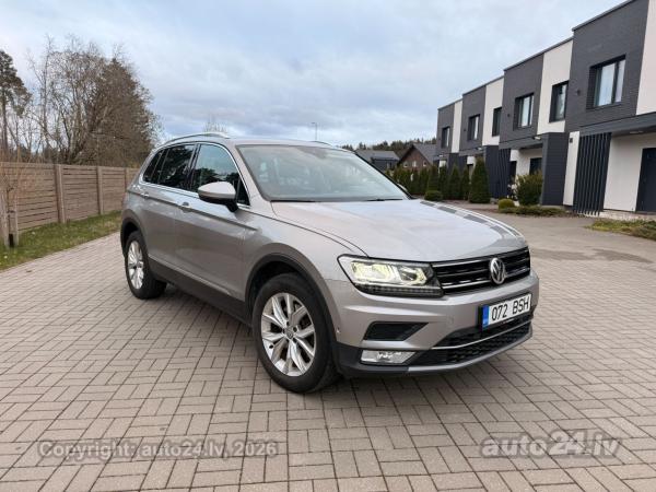 Grey Volkswagen Tiguan 2016 in Tallinn, with an engine capacity of 2.00 L and mileage of 109 thousand km for 17900 €, photo 4 on AUTOMOTO.COM.LV