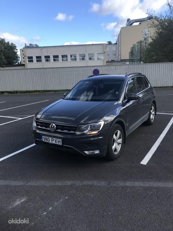 Grey Volkswagen Tiguan 2017 in Tallinn, with an engine capacity of 1.40 L and mileage of 112 thousand km for 19999 €, photo 8 on AUTOMOTO.COM.LV