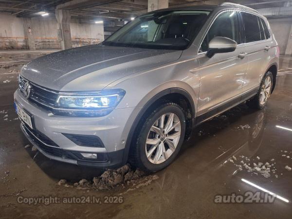 Grey Volkswagen Tiguan 2018 in Tallinn, with an engine capacity of 2.00 L and mileage of 175 thousand km for 13900 €, photo 1 on AUTOMOTO.COM.LV