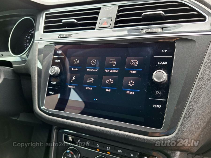 Pelēks Volkswagen Tiguan 2018 Tartu, ar dzinēja tilpumu 2.00 L un nobraukumu 216 tūkst. km par 16990 €, foto 14 vietnē AUTOMOTO.COM.LV