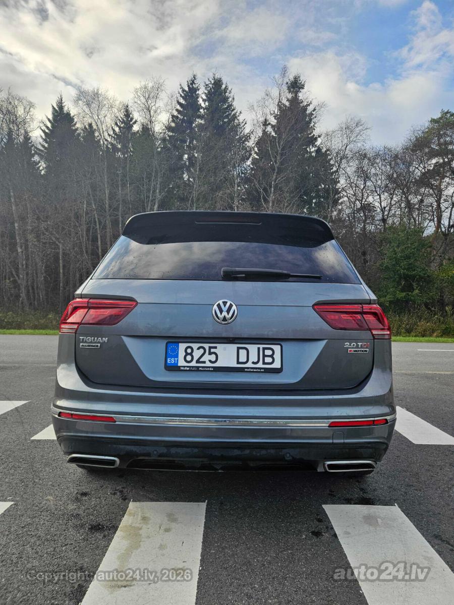 Pelēks Volkswagen Tiguan 2019 Tallina, ar dzinēja tilpumu 2.00 L un nobraukumu 130 tūkst. km par 28900 €, foto 7 vietnē AUTOMOTO.COM.LV