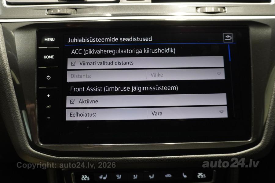Pelēks Volkswagen Tiguan 2020 Tallina, ar dzinēja tilpumu 2.00 L un nobraukumu 131 tūkst. km par 27900 €, foto 23 vietnē AUTOMOTO.COM.LV