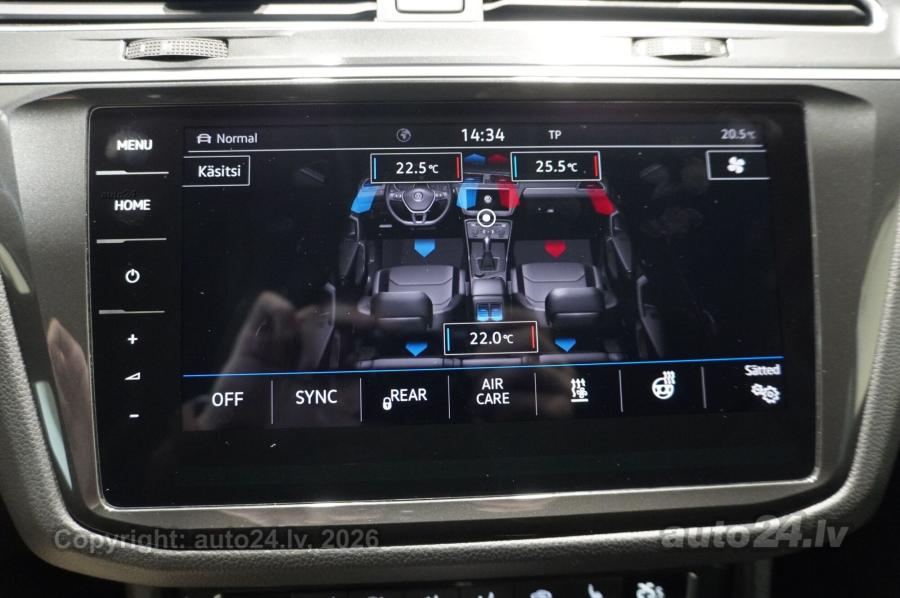 Pelēks Volkswagen Tiguan 2020 Tallina, ar dzinēja tilpumu 2.00 L un nobraukumu 131 tūkst. km par 27900 €, foto 27 vietnē AUTOMOTO.COM.LV