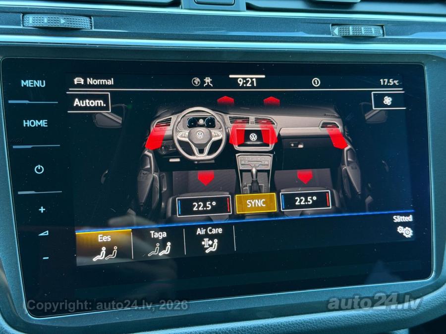 Pelēks Volkswagen Tiguan 2020 Pērnava, ar dzinēja tilpumu 2.00 L un nobraukumu 135 tūkst. km par 29900 €, foto 15 vietnē AUTOMOTO.COM.LV